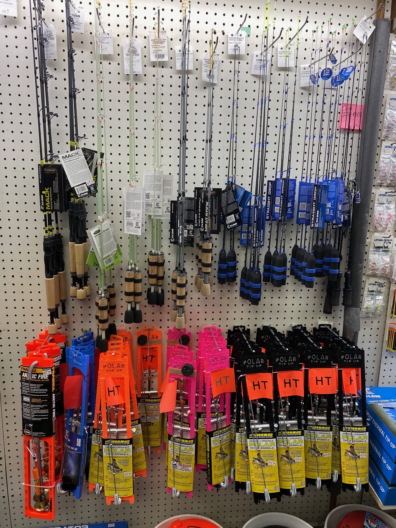 Tip Ups & Ice Rods - Dick Smith's Live Bait & Tackle